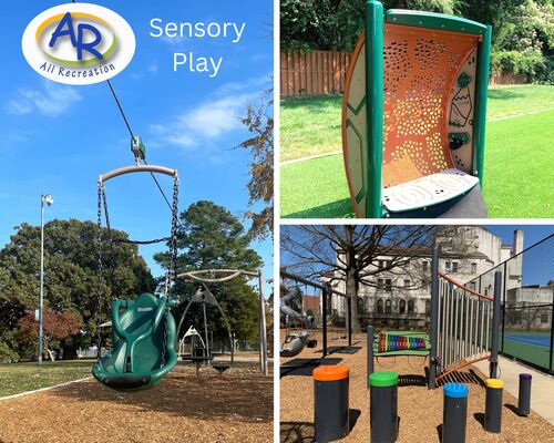 Sensory Play on the Playground